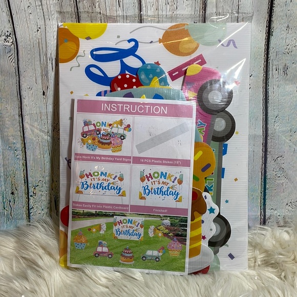 Huray Rayho | Party Supplies | Honk Its My Birthday Yard Sign | Poshmark